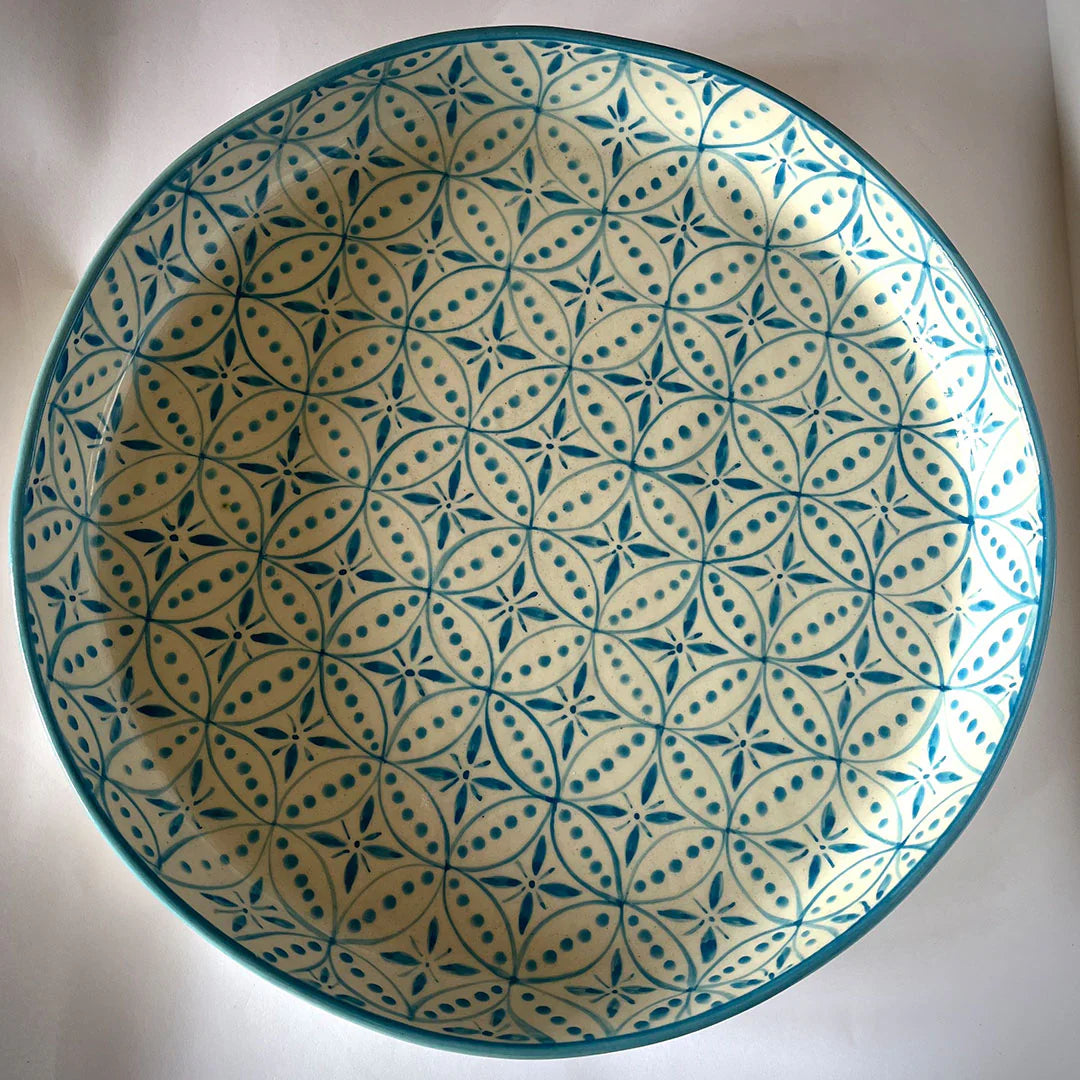 Hala Platters - Turquoise – TABLE WARE