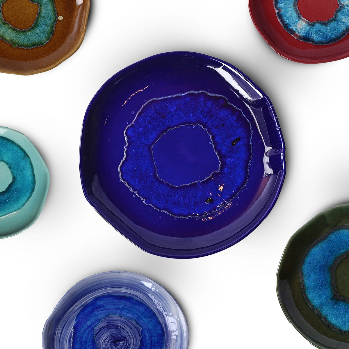 Splash Plates - Brown – TABLE WARE